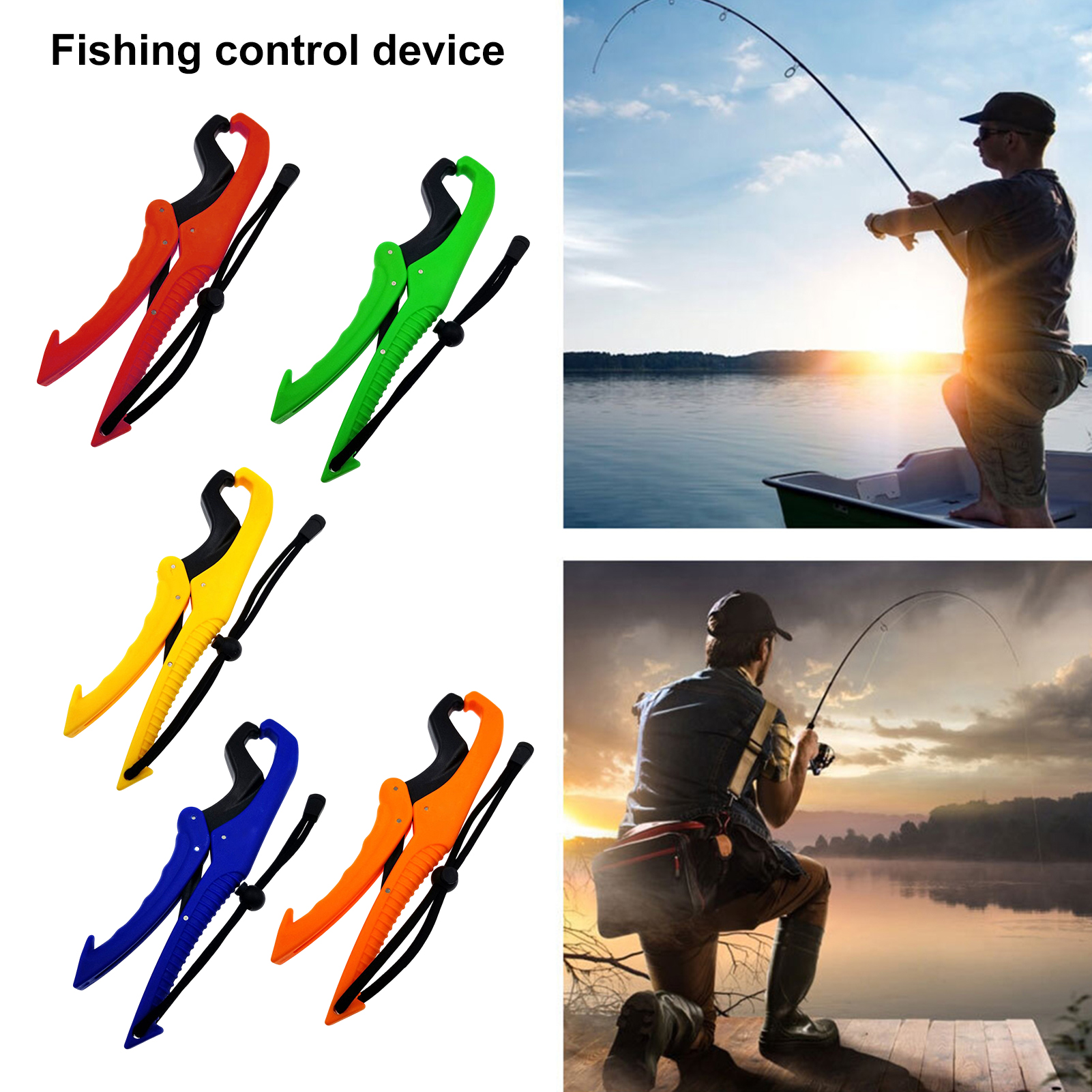Meileang Handheld Fish Gripper Ergonomic Handle Lightweight Portable ...