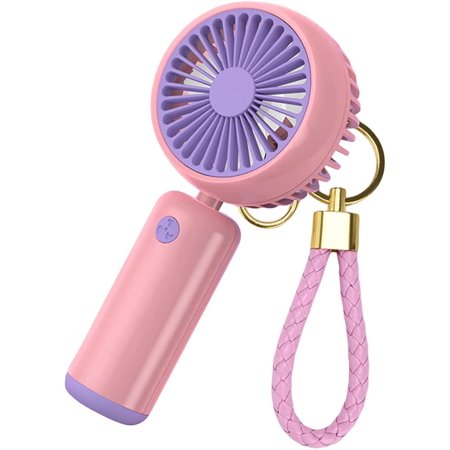 Pocket Fan Lightweight Ergonomic Powerful Mini Fan with Keychain -Fade ...
