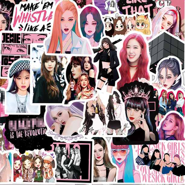 Kpop Sticker Set Butter Album Cute Boy Kawaii Idol Korean Cartoon ...