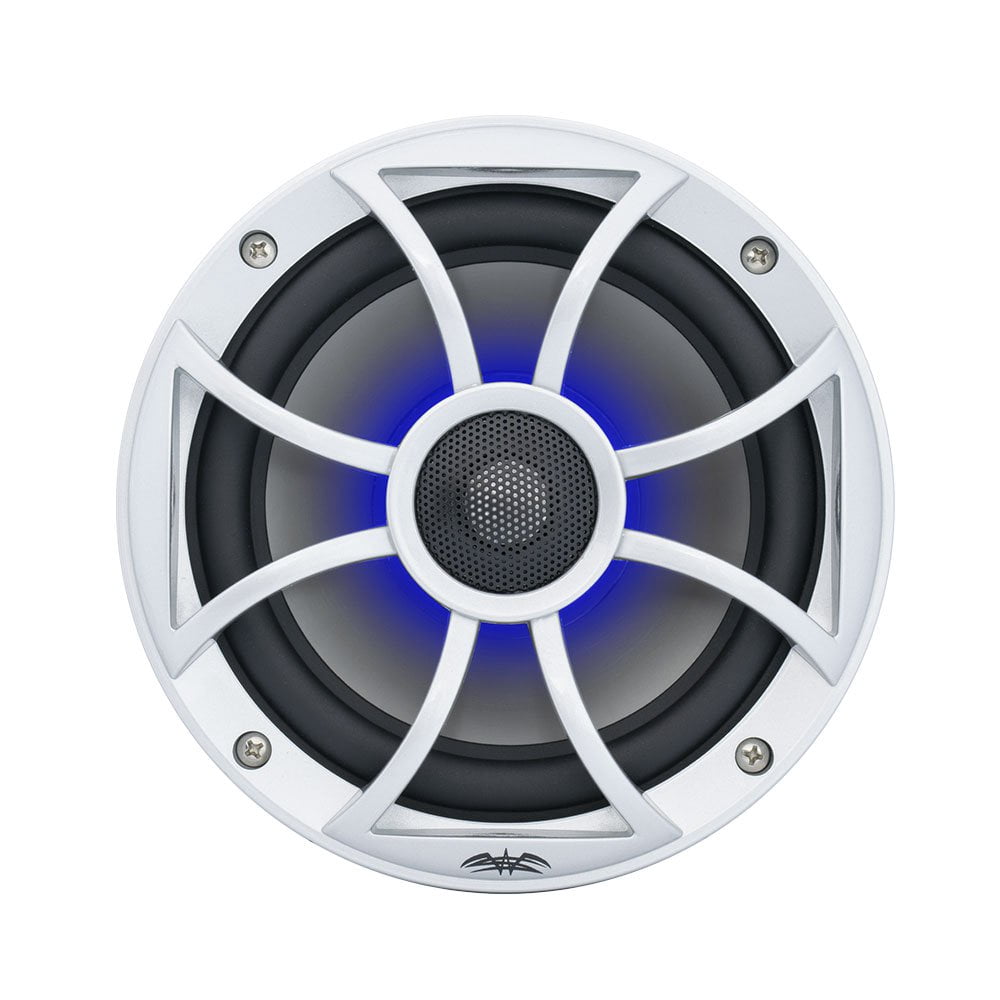 Wet Sounds Recon 6S RGB 6.5 Inch 2 Way Marine Speakers with RGB LED ...