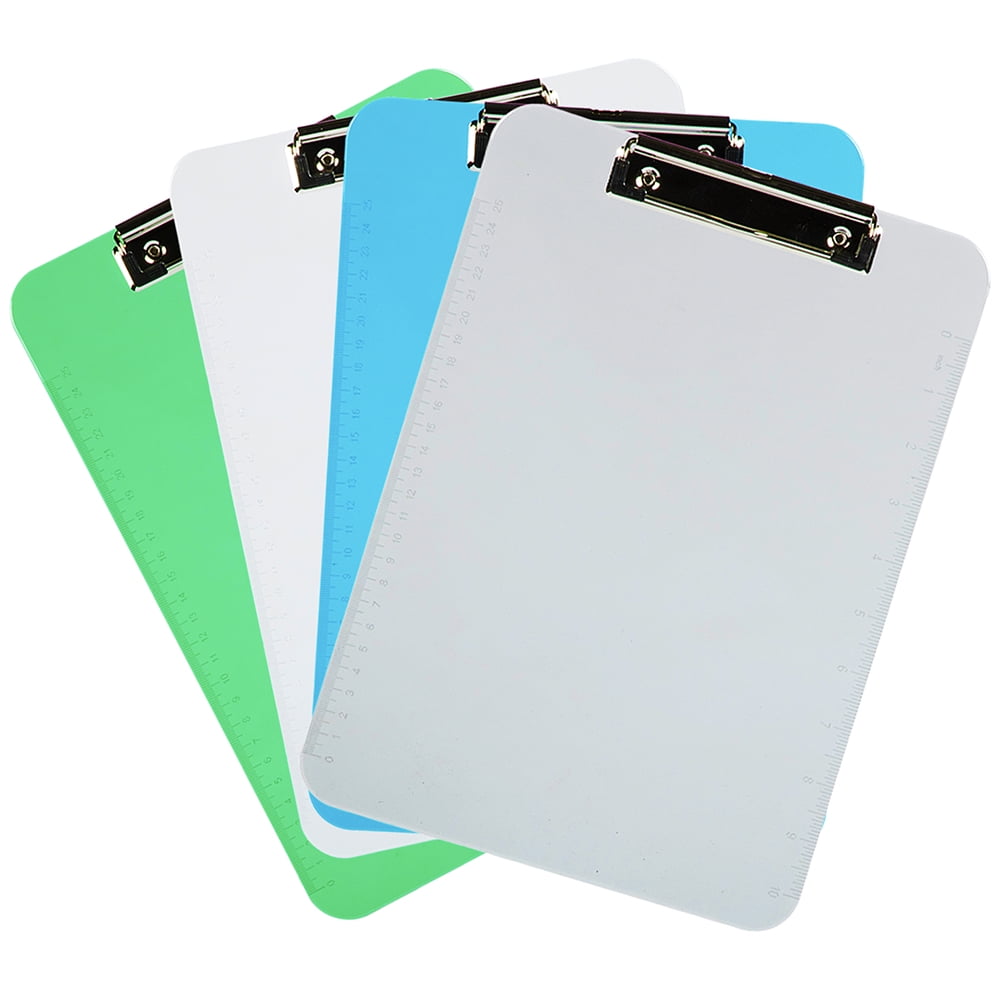 JAM Plastic Clip Boards, 4/Pack, Assorted Industrial Clipboards, 9 x 12 ... JAM Plastic Clip Boards, 4/Pack, Assorted Industrial Clipboards, 9 x 12 ...