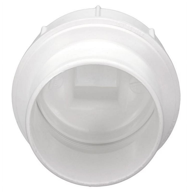 6 Inch PVC Fitting CHARLOTTE PIPE 6 Inch DWV Coupling - PVC Drain Waste ...