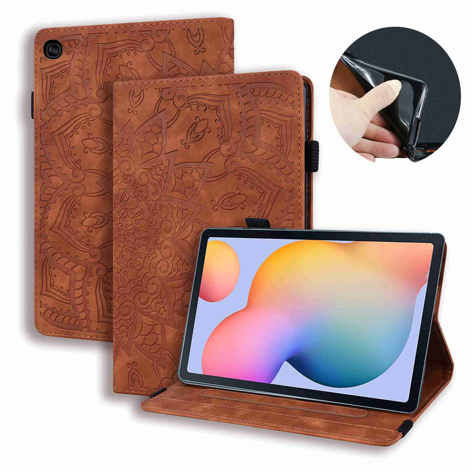 Dteck Case For Samsung Galaxy Tab S6 Lite 10 4 Inch 2020 [hand Strap