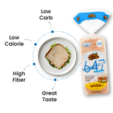 Schmidt Old Tyme 647 White Bread, Freshly Baked, Keto Friendly, 18oz ...