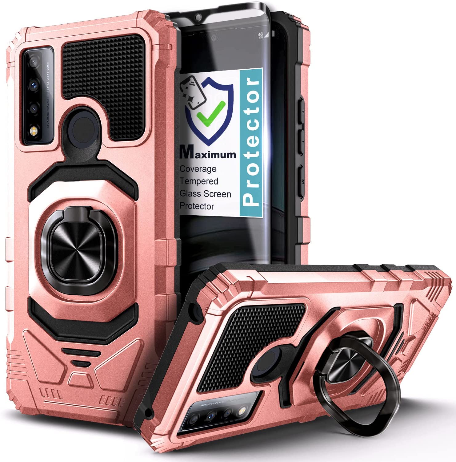 Nagebee Phone Case Compatible for TCL 4X 5G (T601DL) / TCL 20 A 5G with ...