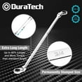 Extra Long Flex-Head Ratcheting Wrench Set, Double Box End Wrench Set ...