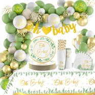 Packaged Tissue Festooning 25' Green - 12 Pack (1 Per Package ...