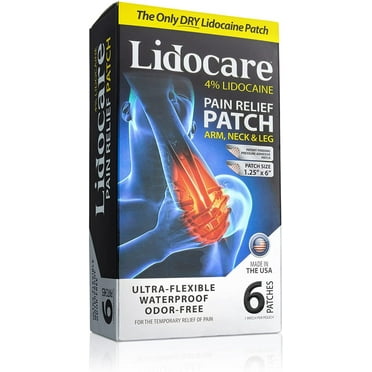BLUE-EMU Lidocare Pain Relief Patch, Back and Shoulder, 3 ct - Walmart.com