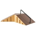 Tech Deck - Build-A-Park - Flat Ramp Grind Rail (Brown) - Walmart.com