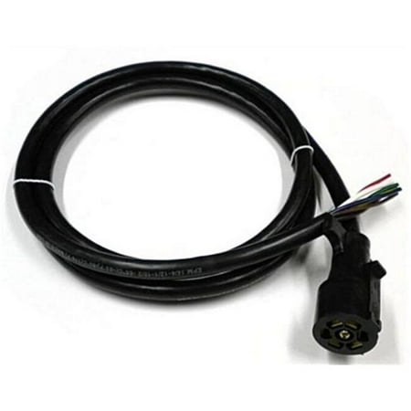 16 ft. 41016 7-Way Heavy-Duty Trailer Cable, Black | Walmart Canada