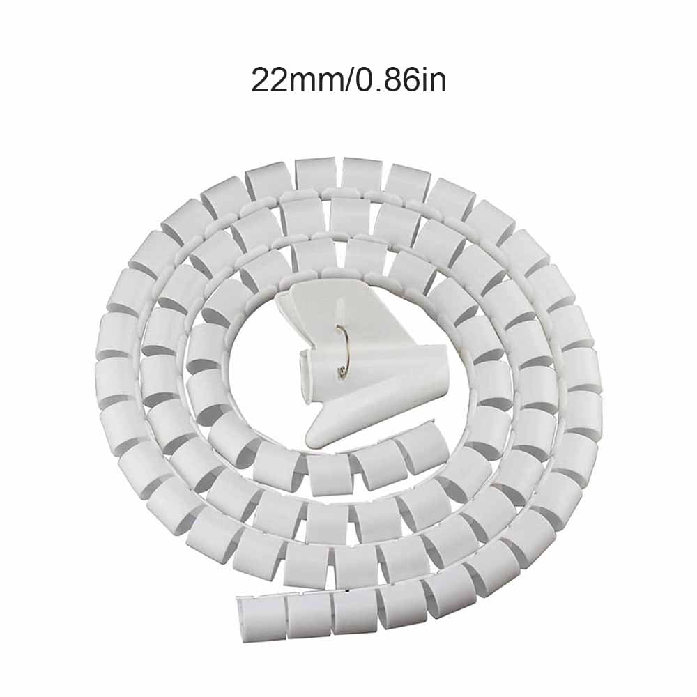 Houkiper Cord Organizer Wire Hider Protector Cable Management Sleeve ...