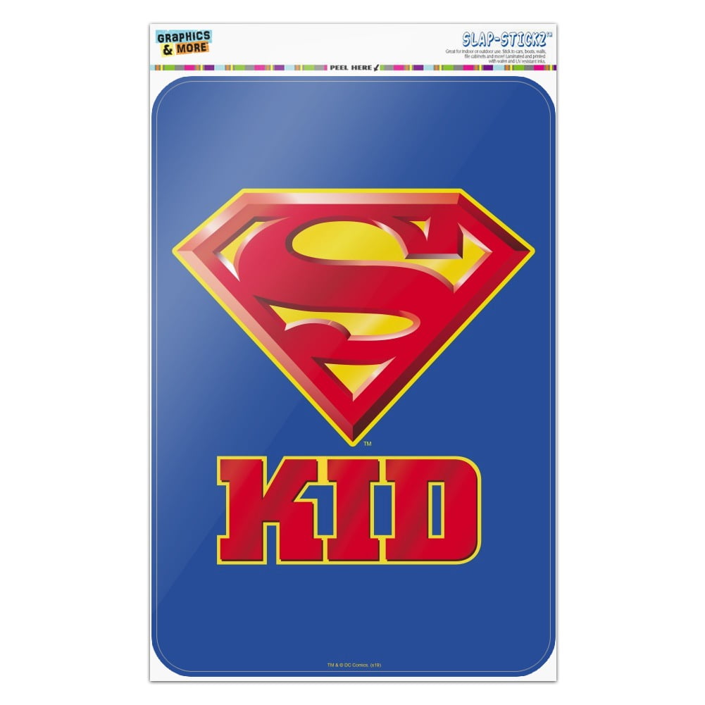 Superman Super Kid Shield Logo Home Business Office Sign - Walmart.com