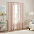 Waverly Sherry Floral Lace Sheer Curtain Panel - Blush, 84 - Walmart.com