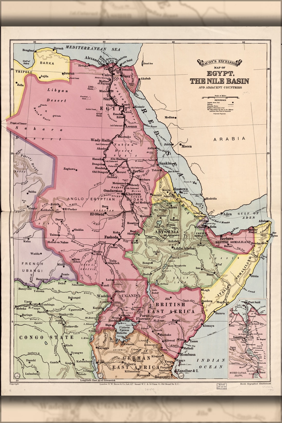 Simple River Nile Map