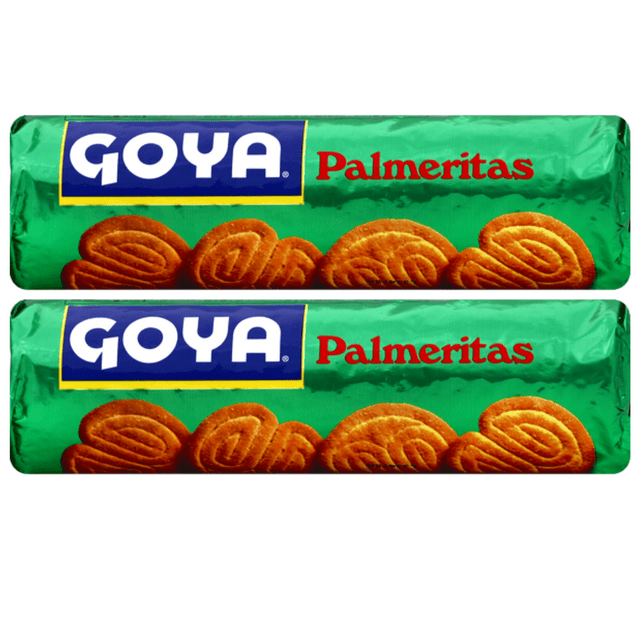 Goya Palmeritas Cookies 5.82oz Crispy Spanish Cookie Delicious Flavor ...