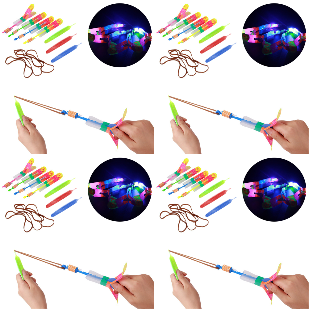 Lighting Up Toy LED Light Catapult Batería para niños (Luz) Rojo Azul ...