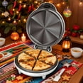 Electric Quesadilla & Grilled Cheese Maker Machine with Thermostat ...