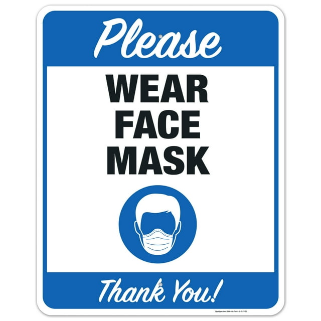 Mask Required Sign, - Walmart.com