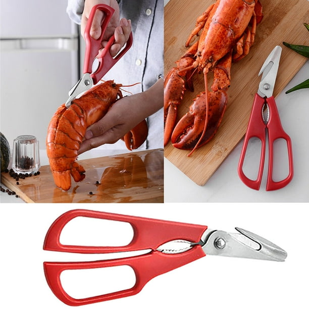freestylehome Seafood Lobster Scissor Stainless Steel Shrimp Crab Shell ...