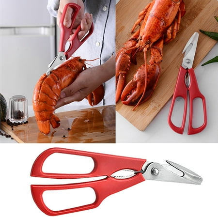 freestylehome Seafood Lobster Scissor Stainless Steel Shrimp Crab Shell ...
