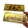 2 Pack of Golden $100 Dollar Bill Fridge Magnet, Board Fridge Magnet ...
