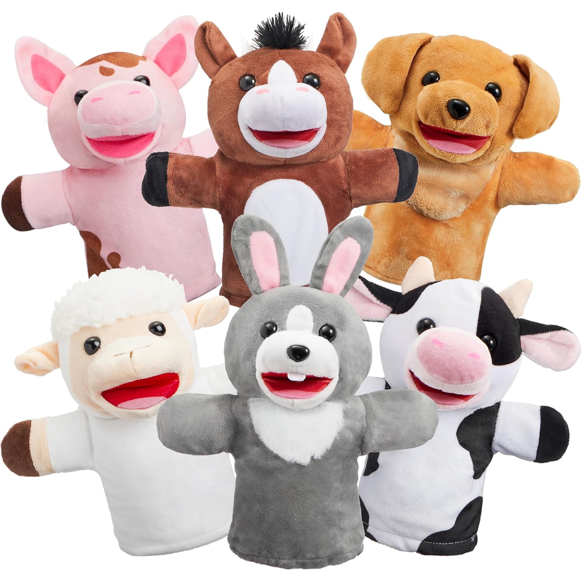 Click here for Salafire 6pcs Kids Hand Puppet Set With Working Mo... prices