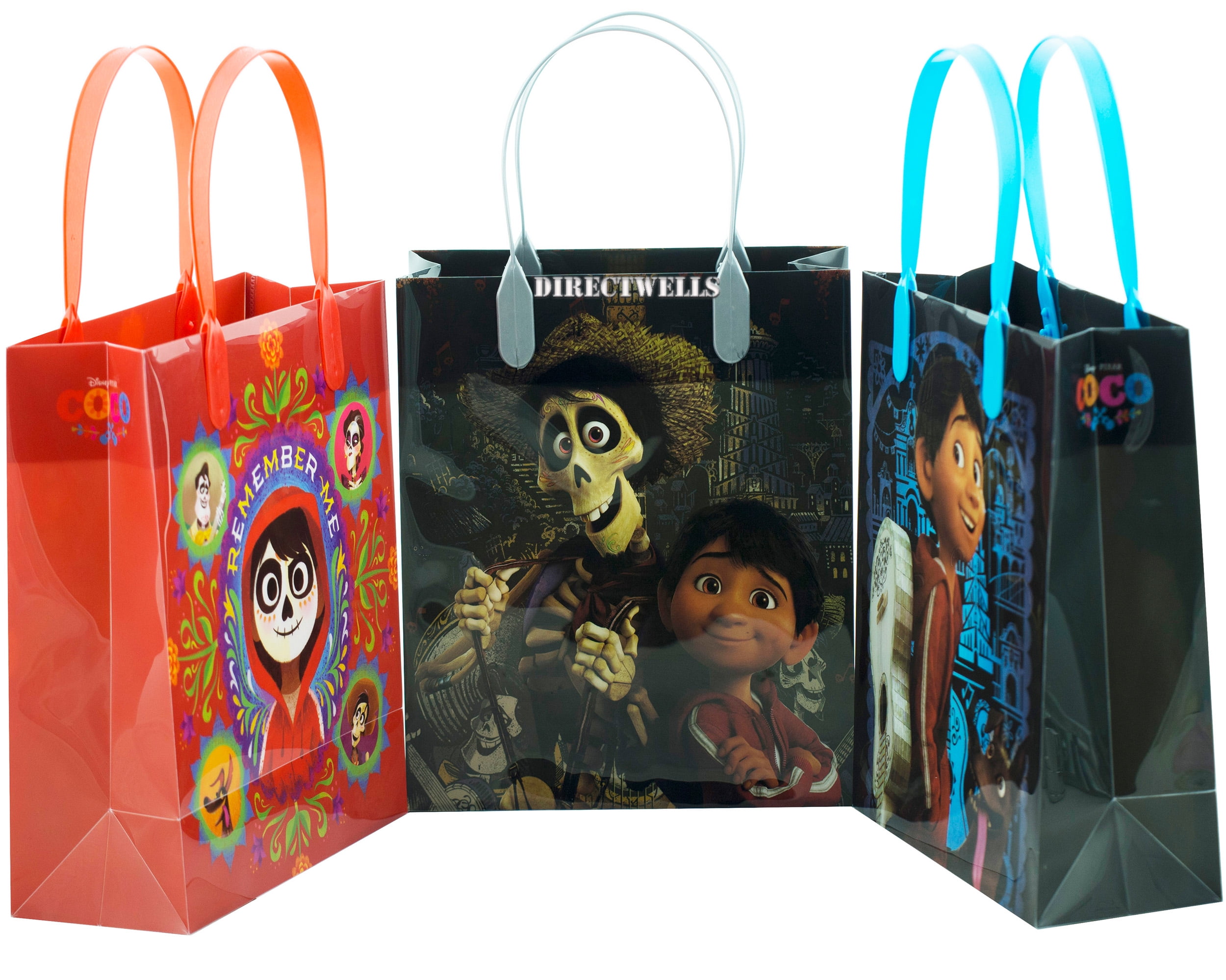 Disney Coco 12 Authentic Licensed Party Favor Reusable Goodie Medium ...