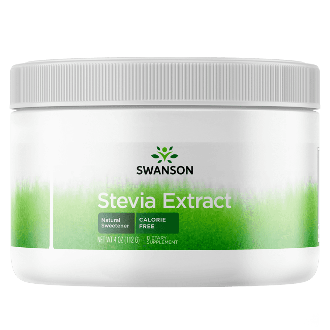Swanson Stevia Extract Powder 4 oz Powder . - Walmart.com - Walmart.com