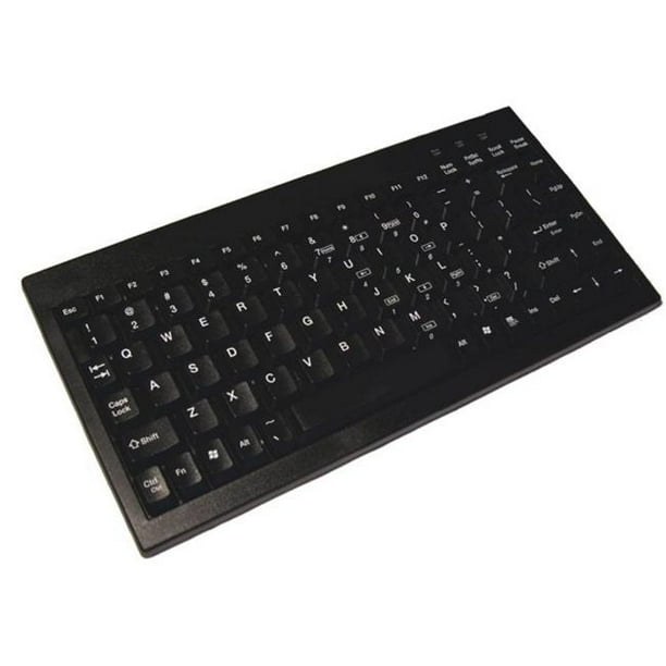 Mini Keyboard with Embedded Numeric Keypad ACK-595 Keyboard - USB ...