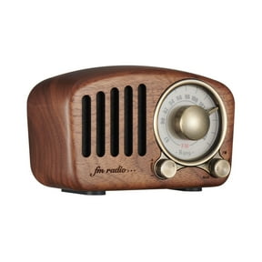 Retro Wireless Bluetooth Radio Speaker - Classic Vintage Style Audio ...
