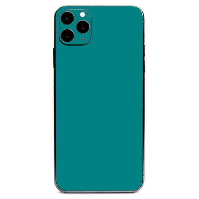 MightySkins APIPH11PRM-Solid Teal Skin Decal Wrap for Apple iPhone 11 ...