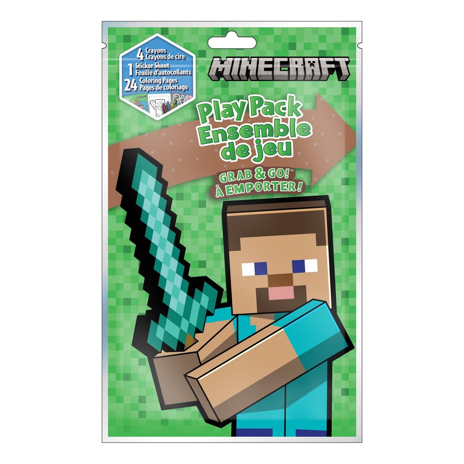 Click here for Bendon Minecraft Grab & Go Play Pack prices