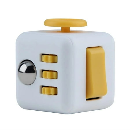 Bail 6-Sided Fidget Cube Spinner Desk Toy Children Anxiety Adult Stress ...