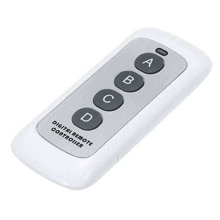 Yeacher 433MHz 4 Button EV1527 Code Key Remote Control Switch RF ...