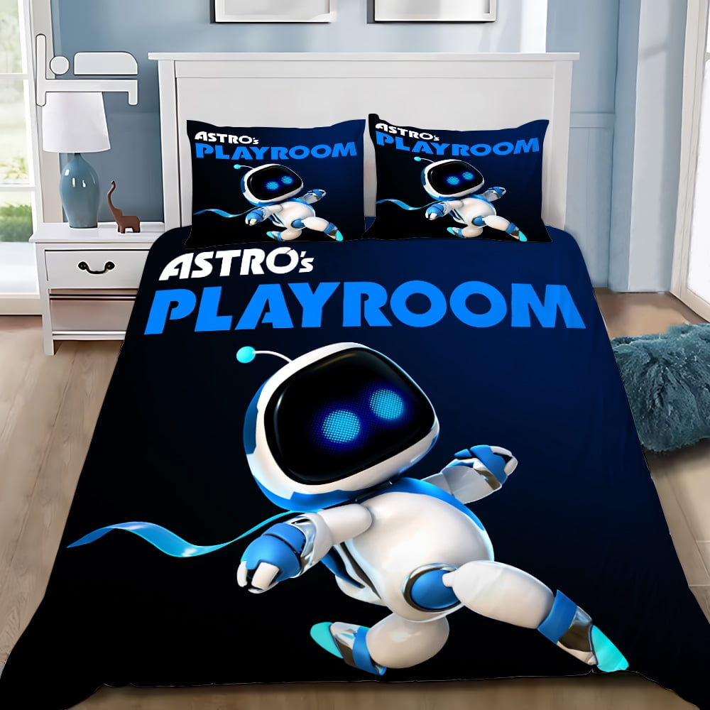 Click here for Yingd X2266 Bed Sheetsfashion A-Astrobot Game Prin... prices