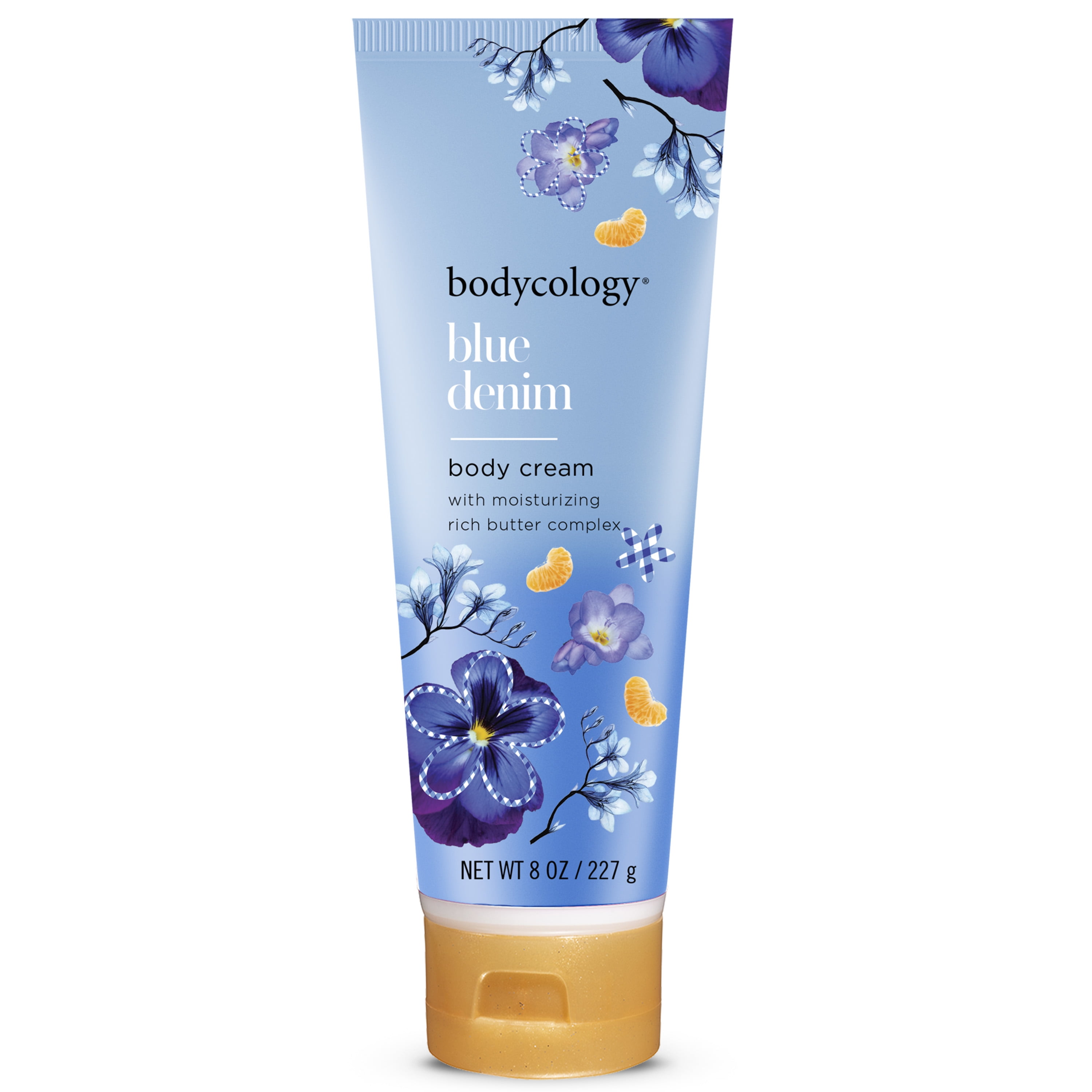 Bodycology Blue Denim Body Cream, 8 oz - Walmart.com