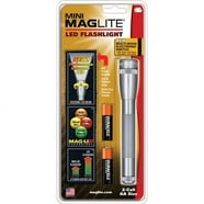 MAGLITE SP32016 Mini LED Flashlight, 111-lumen, Black, Includes AAA ...