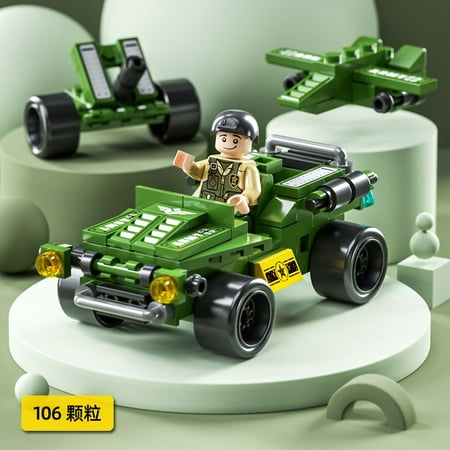 Amyove READY STOCK Mini Lego 6 In 1 Building Blocks DIY Educational ...