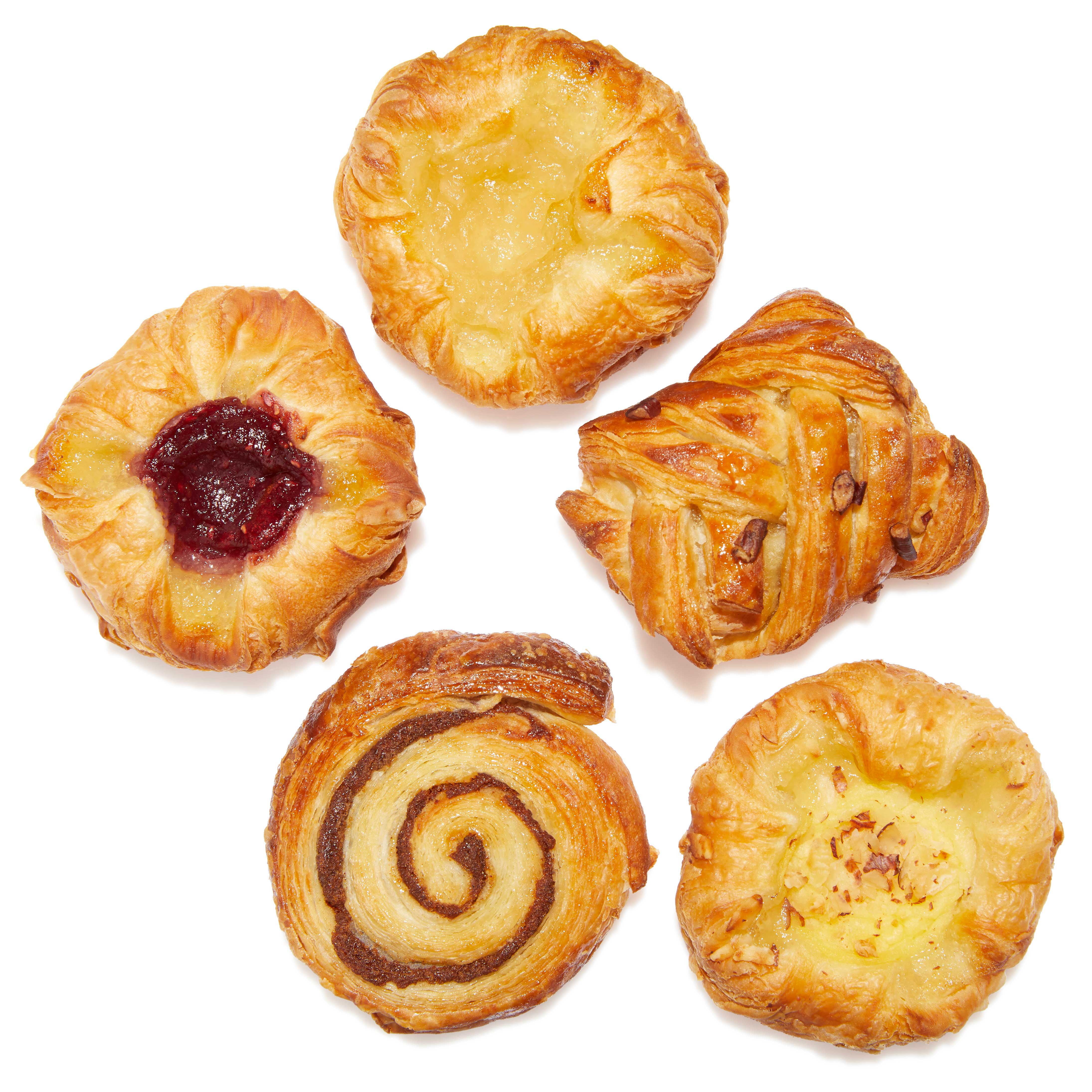 Gourmand Pastries Assorted Mini Danish Pastry, 1.5 Ounce -- 120 per ...