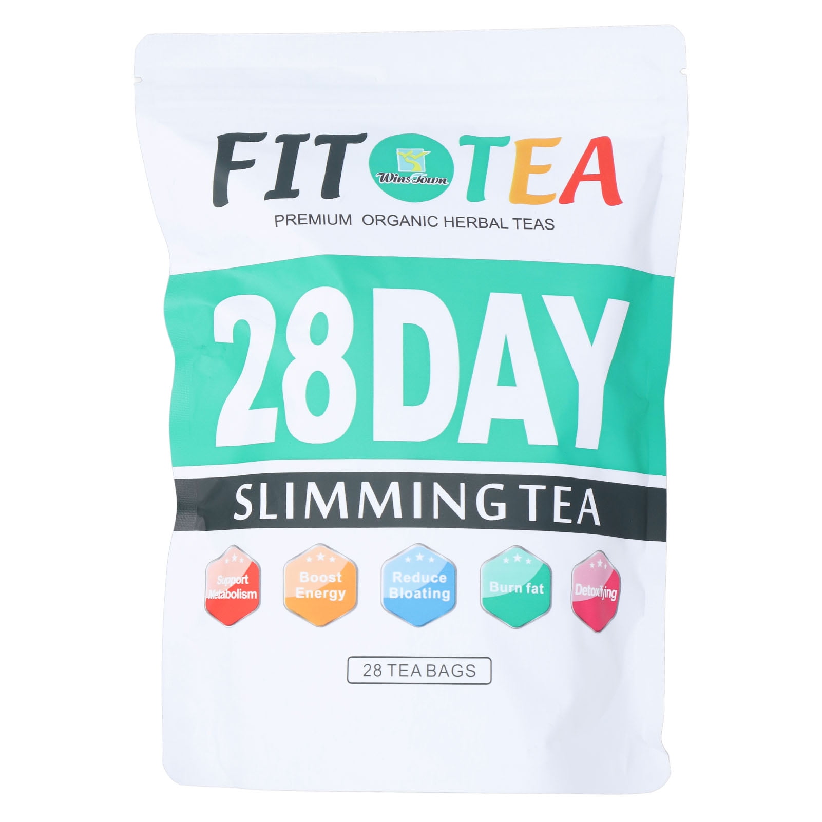 Té De Hierbas, Té De 28 Días Que Promueve El Metabolismo Empaquetado ...