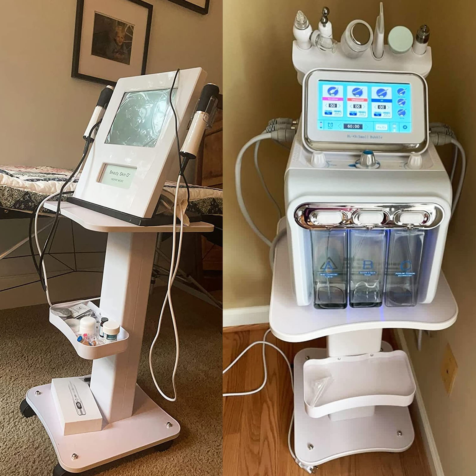 Buy tonchean Beauty Rolling Trolley Cart - Spa Cart for Esthetician ...