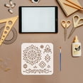 12Pcs 12 Styles PET Hollow Out Drawing Painting Stencils for DIY ...