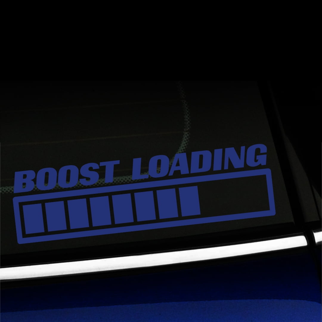 Boost Loading - Vinyl Decal - Choose Color - [KING BLUE] - Walmart.com