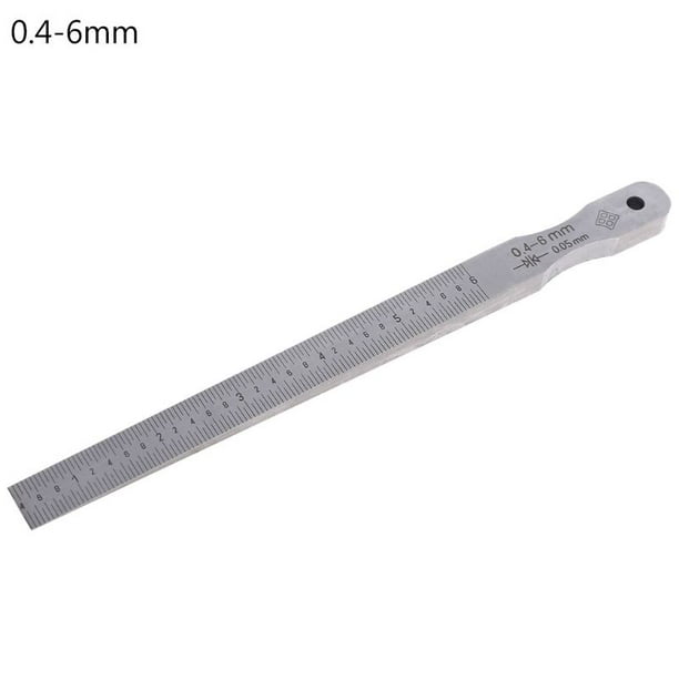 ZUARFY Taper Gauge Gage Welding Wedge Feeler Gauge Feeler Wedge Gauge ...