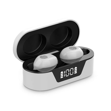 Maoww 1 Pair Earbuds Wireless Rechargeable Touching Earphones IPX4 ...