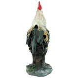 Design Toscano Henrietta the Hen and Cock-A-Doodle-Do Rooster Statues ...