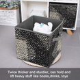 10.6in Folding Storage Box Solid Material Handle On Both Sides For Easy ...