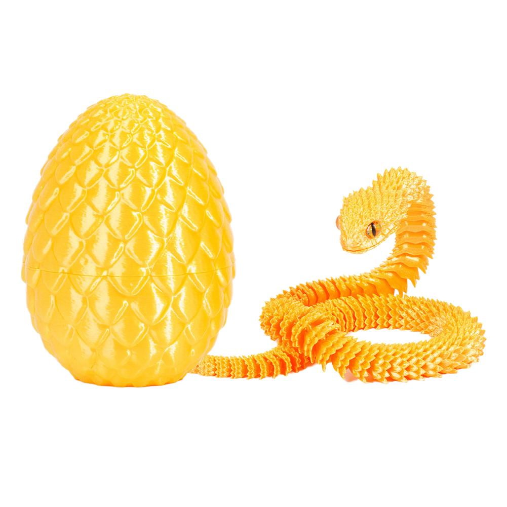 Click here for Unbranded Lifelike 3d Printed Snake With Egg Artic... prices