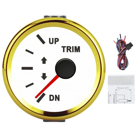 Boat Accessory,Boat Trim Balance Gauge Boat Trim Gauge Yacht Trim Gauge ...