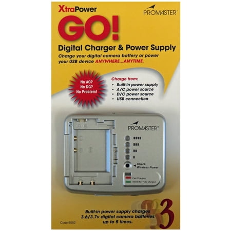 Promaster XtraPower Go! 3 Battery Charger & Power Supply | Walmart Canada